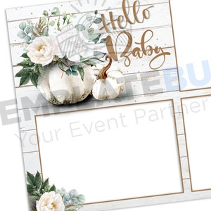 Baby Shower Photo Booth Template Hello Baby Welcoming Baby Baby Boy ...