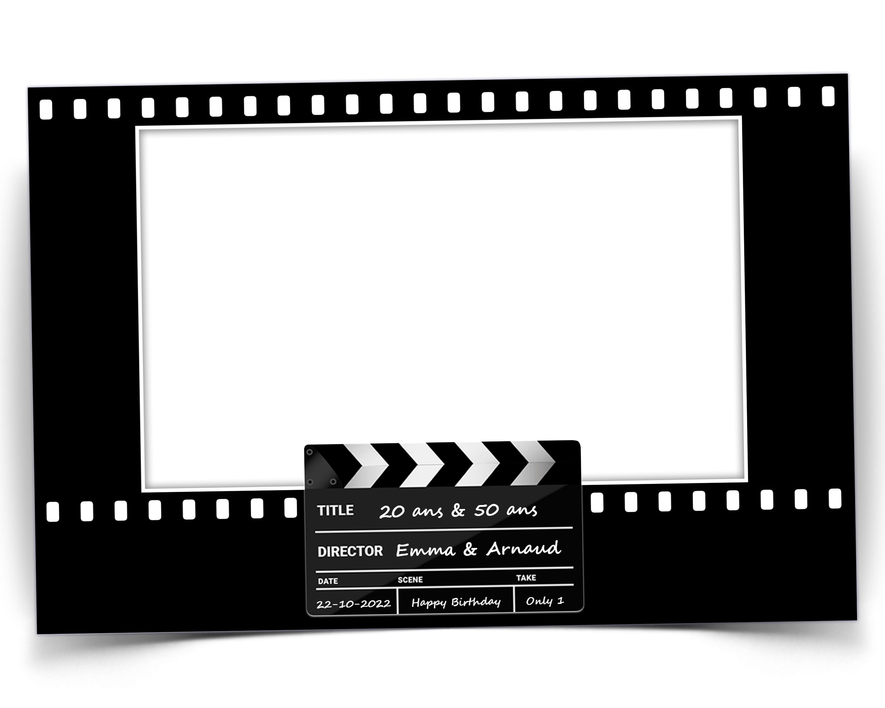 Movie Film Strip Template