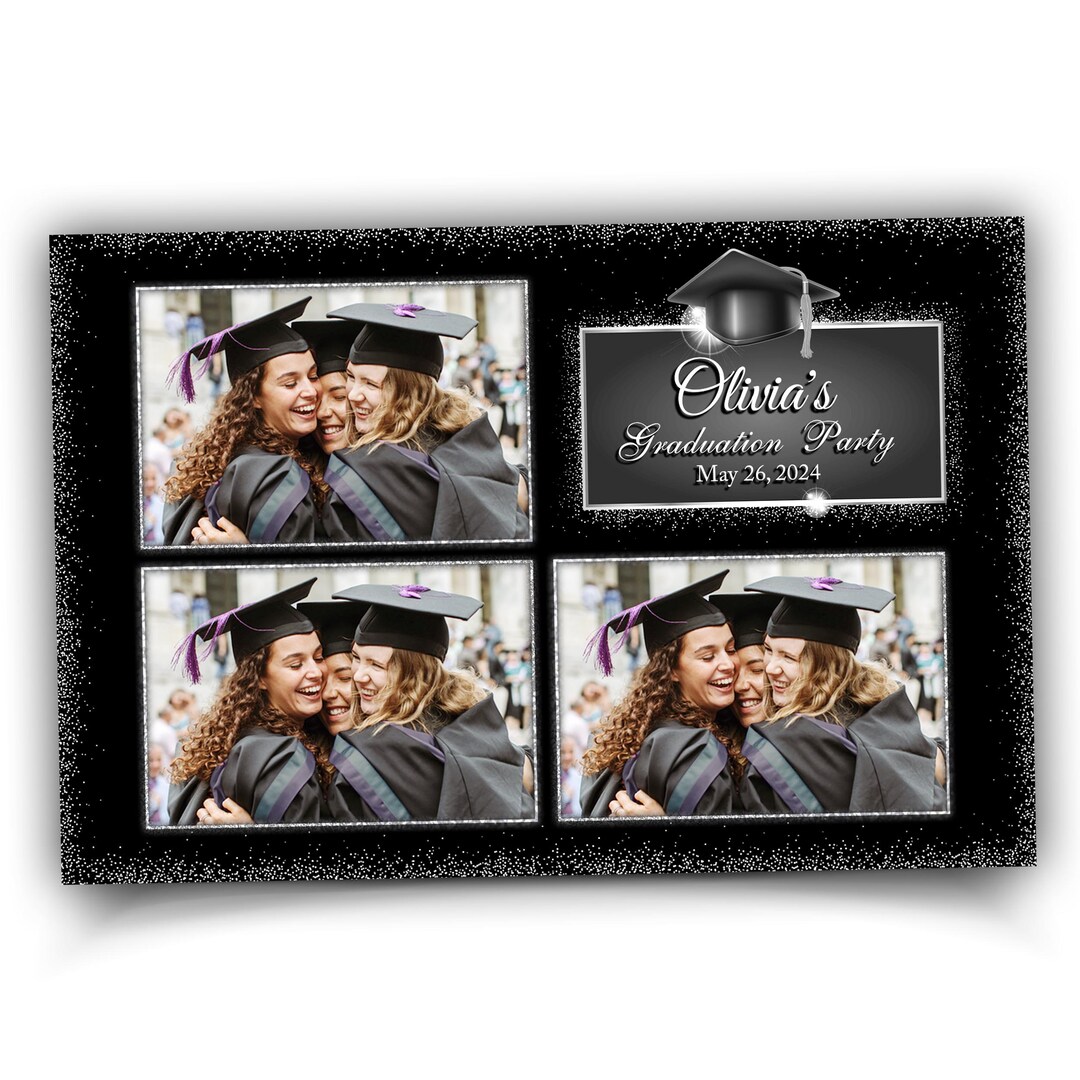 Graduation Photo Booth Template, Grad Photobooth Template, Class Of ...