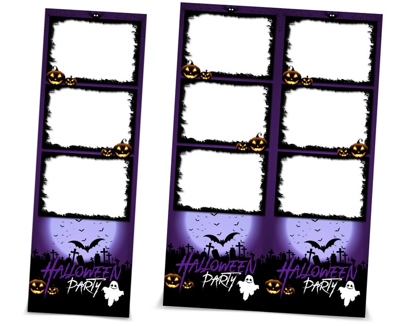 halloween-photo-booth-template-2x6-photobooth-pumpkin-template-etsy