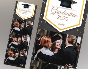 Photo Booth Template Graduation Class of Photobooth Template - Etsy