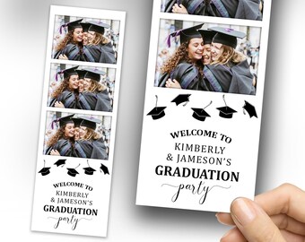 Graduation Photo Booth Template, Graduation Photobooth Template, Class ...
