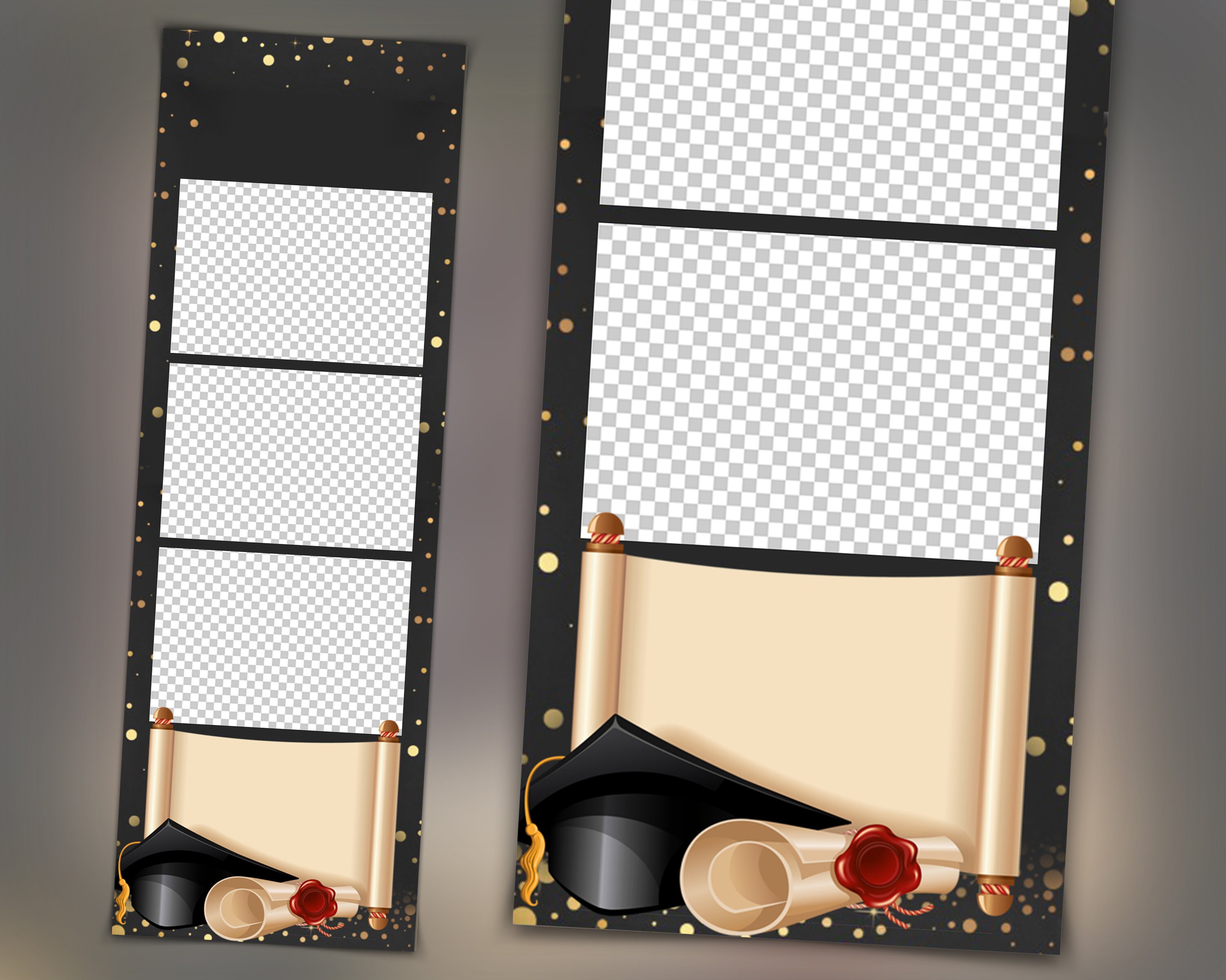 Photo Booth Template Graduation Class of 2021 Grad Prom | Etsy