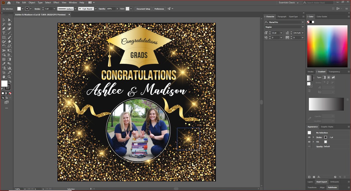 Backdrop Graduation Banner 2020 Graduation Decoration Black - Etsy