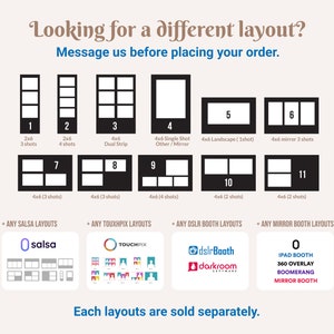 Graduation Photobooth Template Grad 2x6 Stripe Class of 2024 Graduation ...