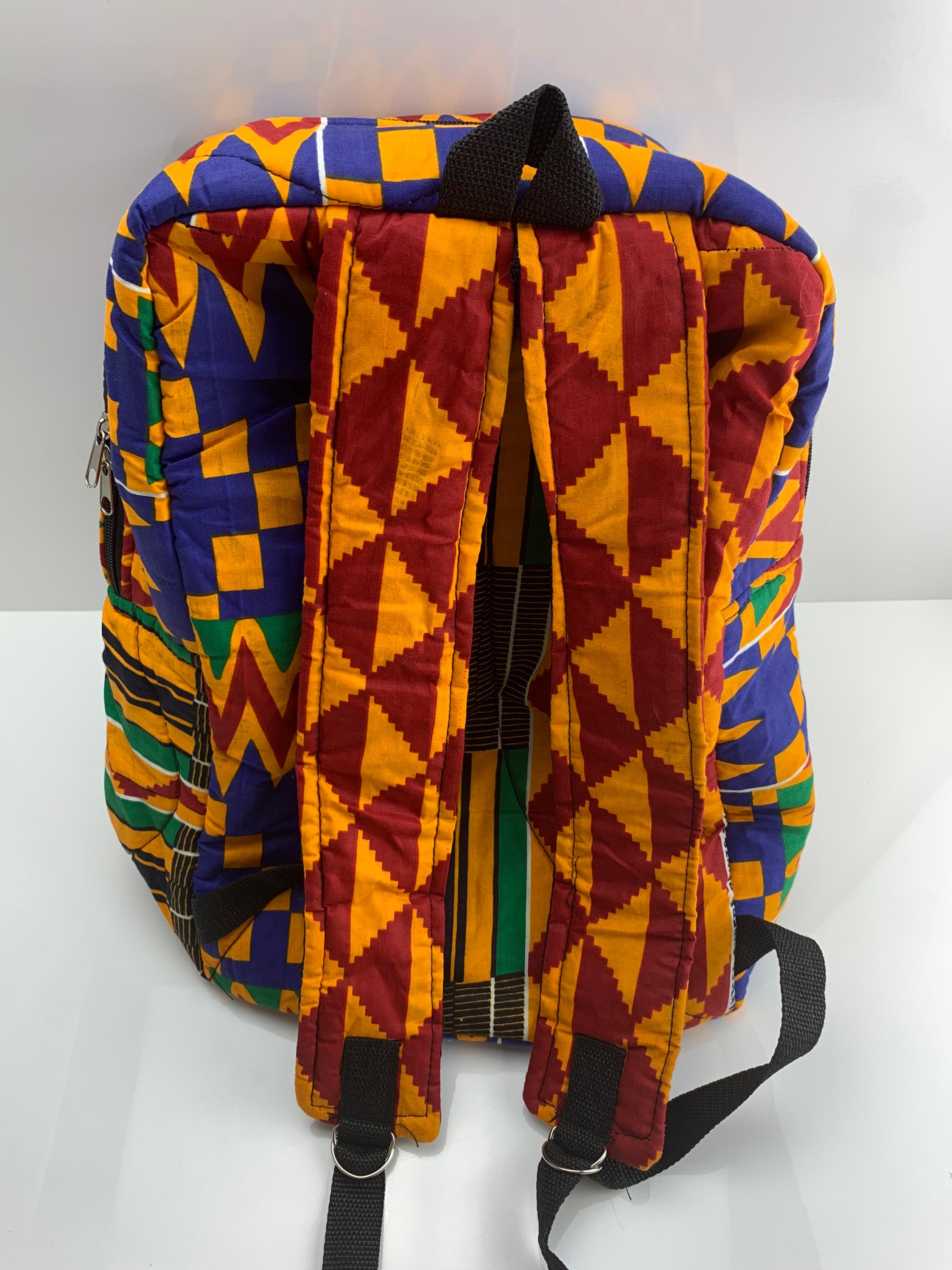 African Print Bag Ankara Backpack Ghana Africa | Etsy