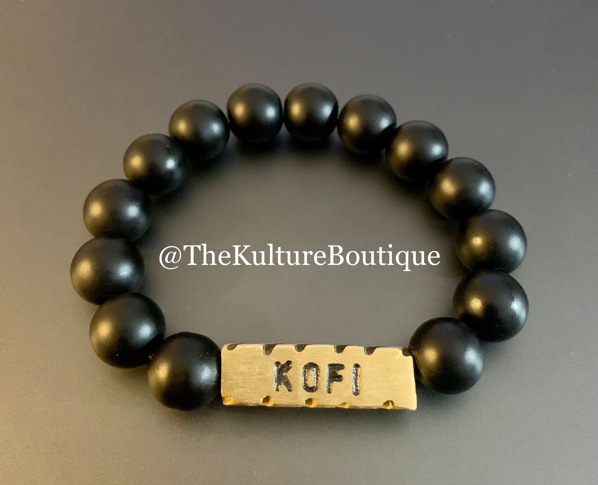 Ghana Name Bracelet - Etsy