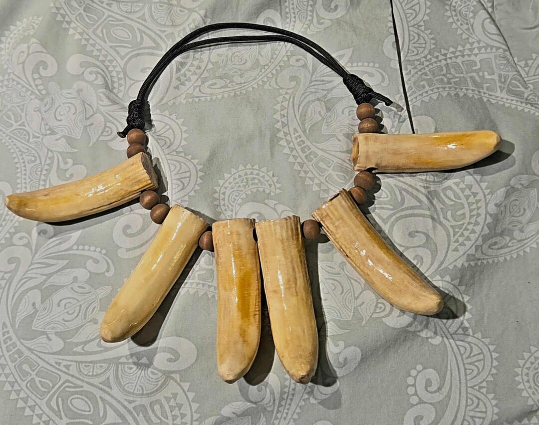 Faux Ula Nifo - Sperm Whale Teeth Pendant - Etsy