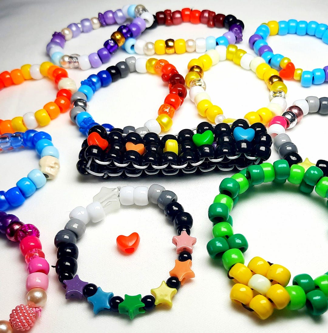 UNDERTALE Kandi Bracelet | Deltarune Frisk Chara Sans Papyrus Asriel ...