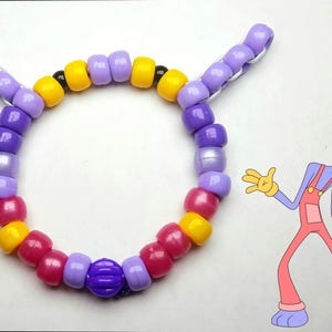 The Amazing Digital Circus Kandi Bracelets | TADC Pomni Jax Ragatha ...