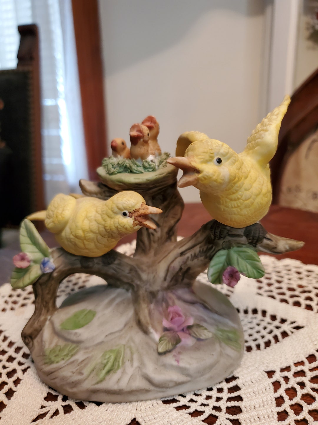 Crown Royal Bisque Yellow Birds - Etsy