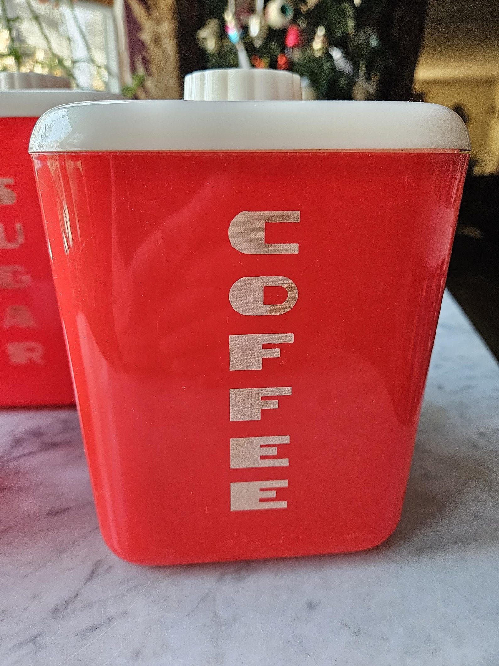 Retro Lustro Ware Cannister Set - Etsy