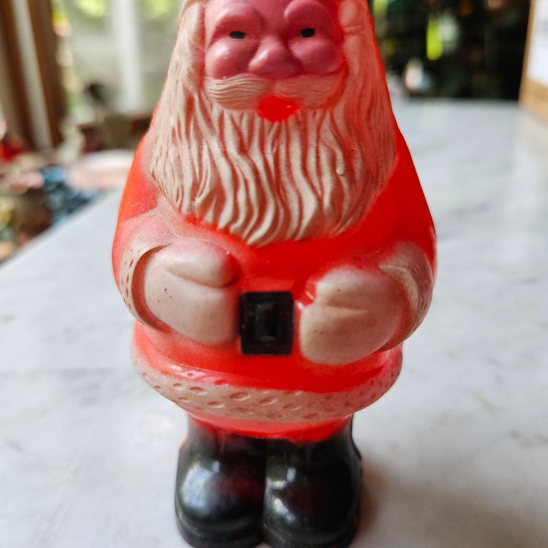 Plastic Santa - Etsy