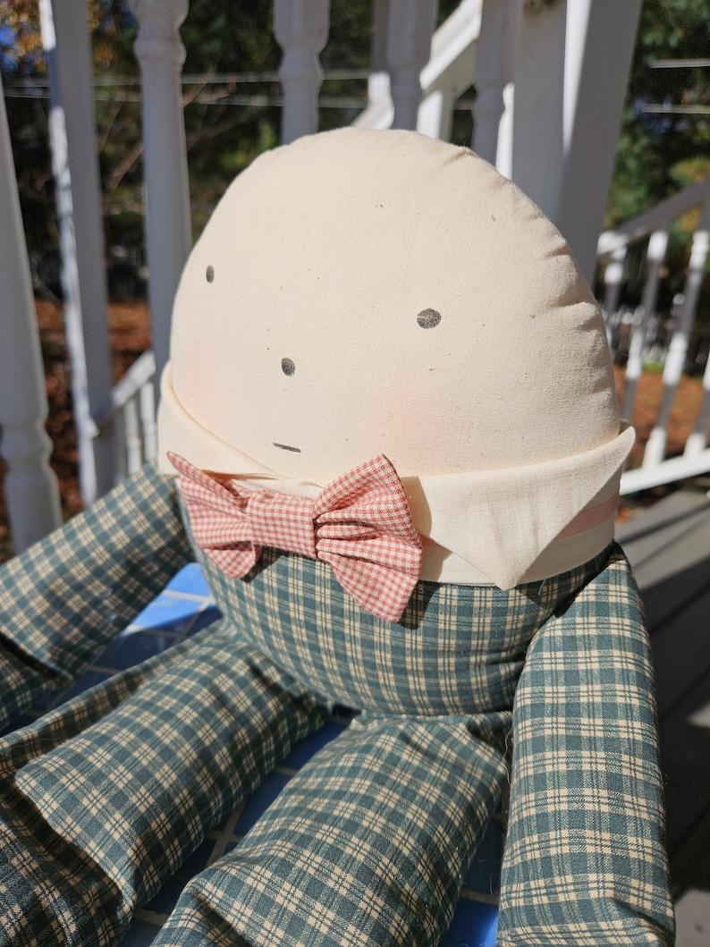 Handsewn Humpty Dumpty Doll - Etsy