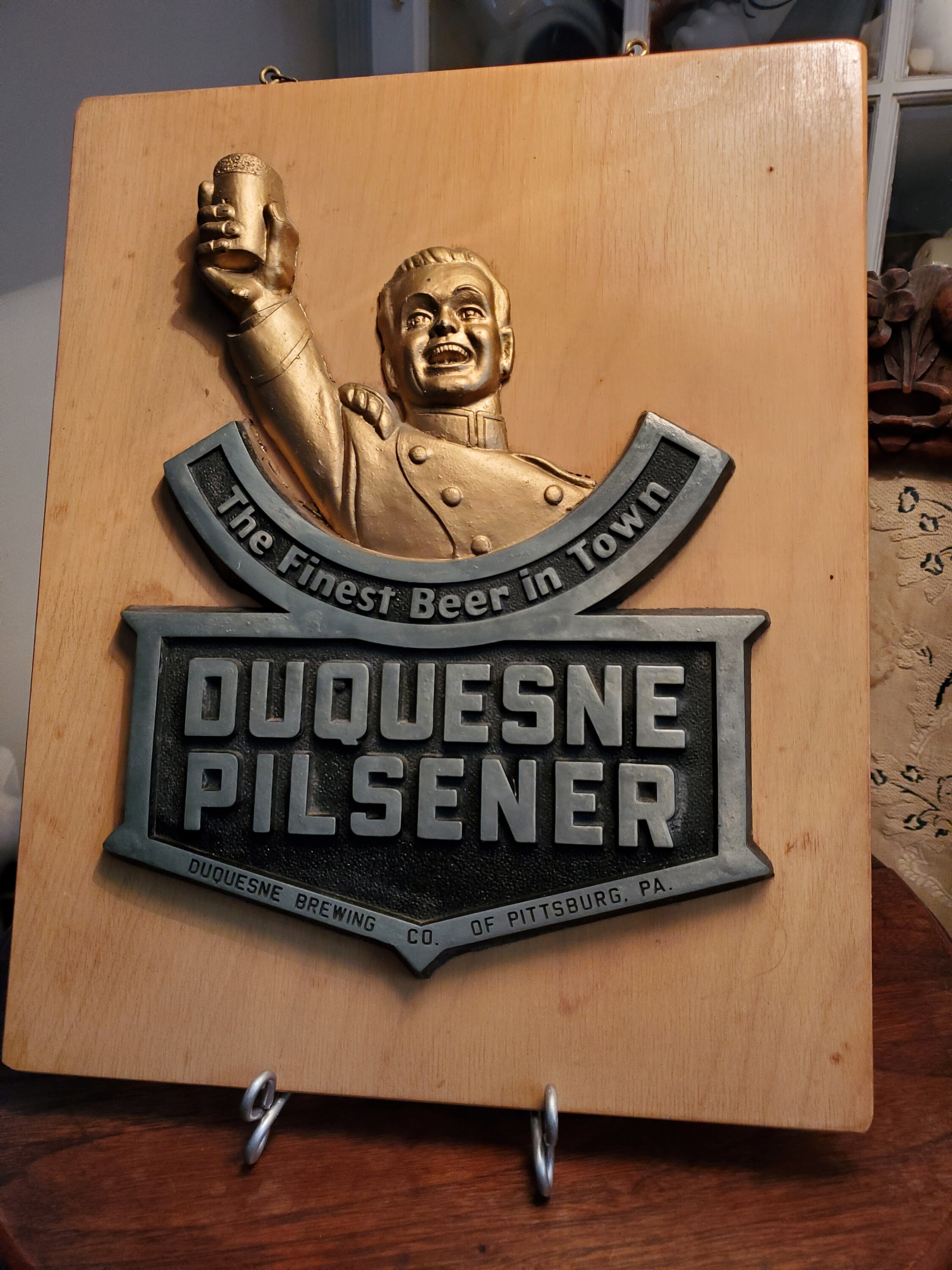 RARE Duquesne Pilsener Sign Breweriana - Etsy