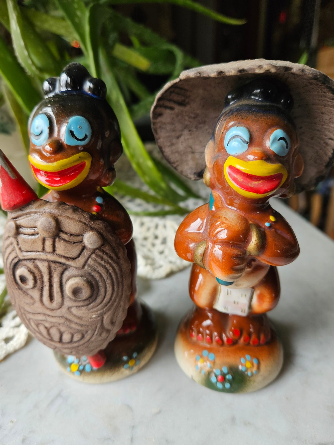 Bongo and Congo Josef Originals Native Figures - Etsy