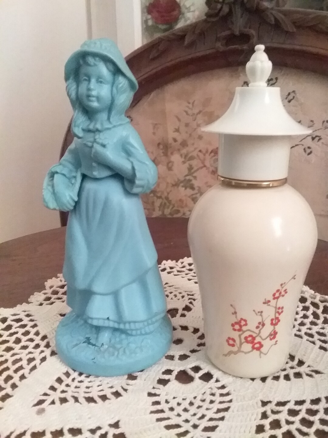 Avon Little Girl Blue and Imperial Garden Cologne Bottles - Etsy