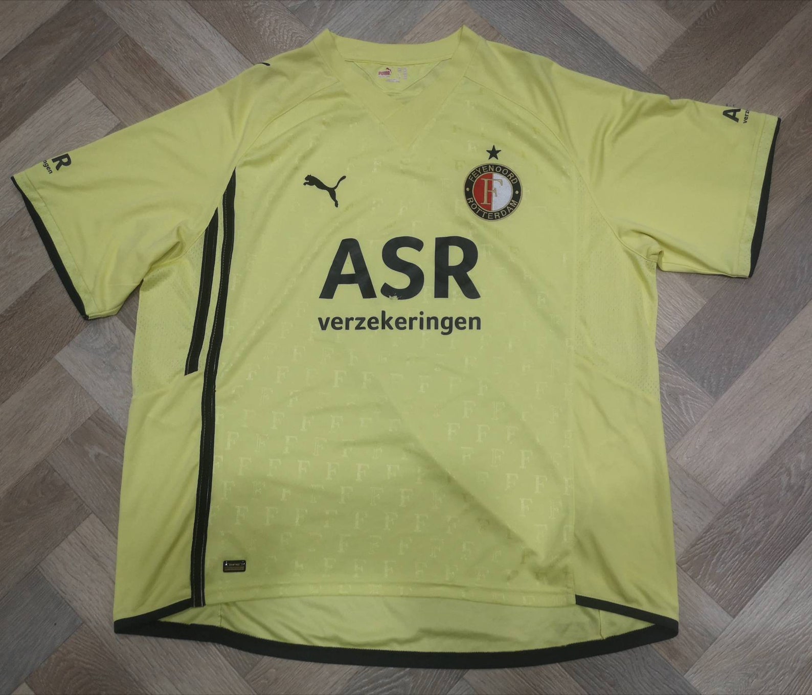 Jersey Feyenoord FC 2009-2010 tercera Cosecha | Etsy