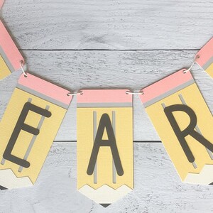 Custom Pencil Banner, Back to School Banner, Classroom Decor ...