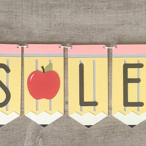 Custom Pencil Banner, Back to School Banner, Classroom Decor ...