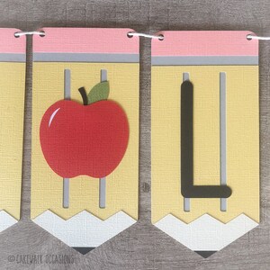 Custom Pencil Banner, Back to School Banner, Classroom Decor ...
