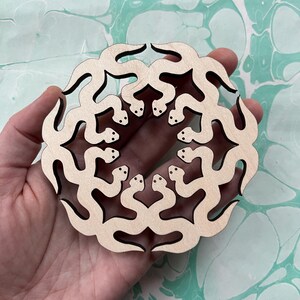 Gaboon Viper Snake Snowflake Ornament - Etsy