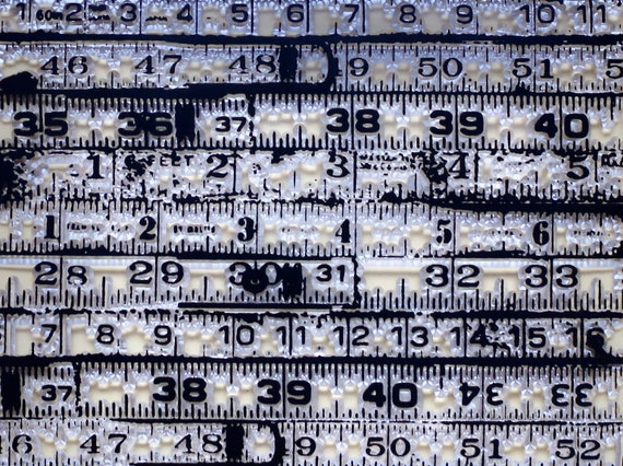 Ruler Measure Stamp Clear Stamp Planner Journal Craft | Etsy