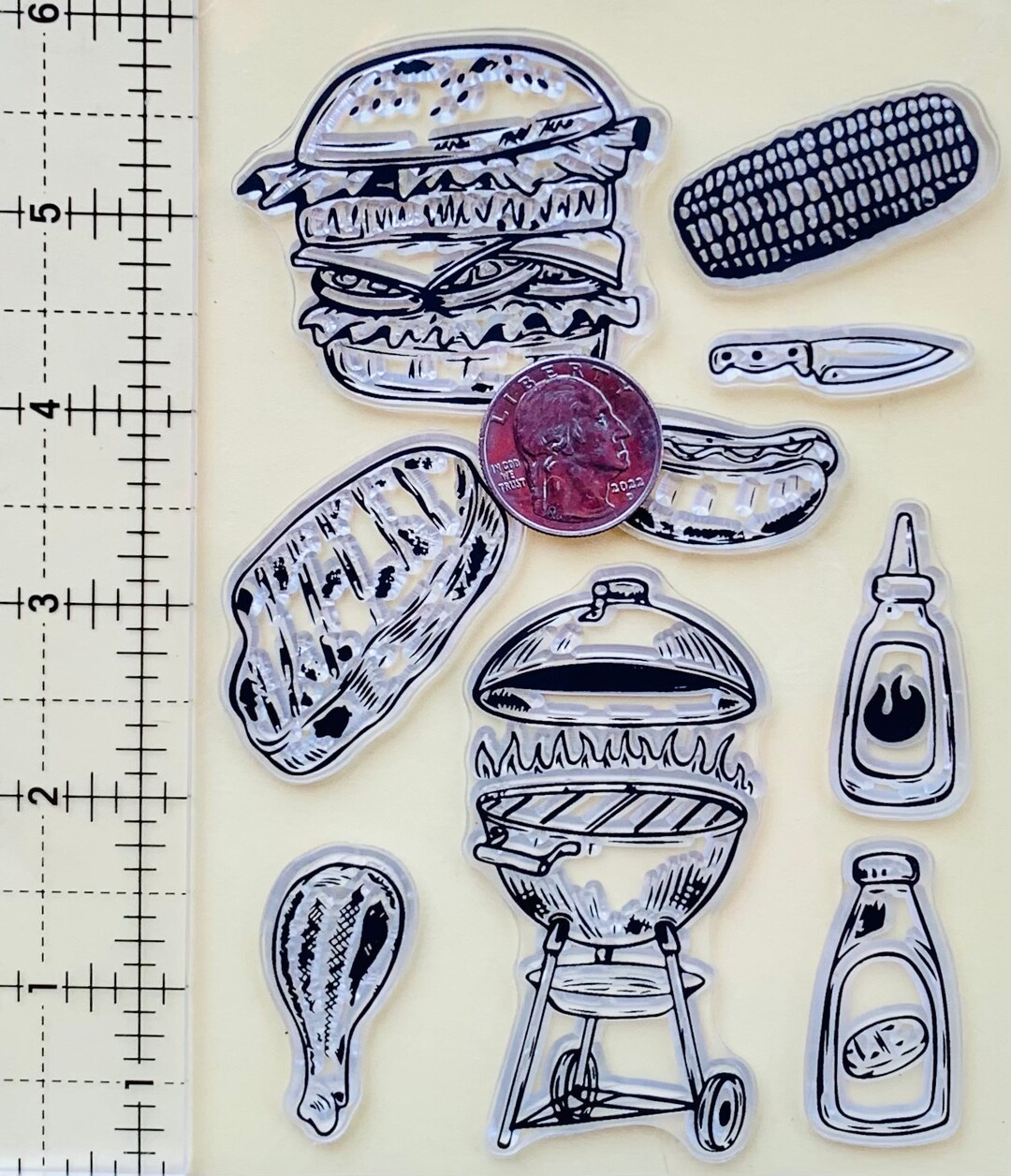 Hamburger Picnic Barbecue BBQ Grill Hotdog Catsup Summer Food ...