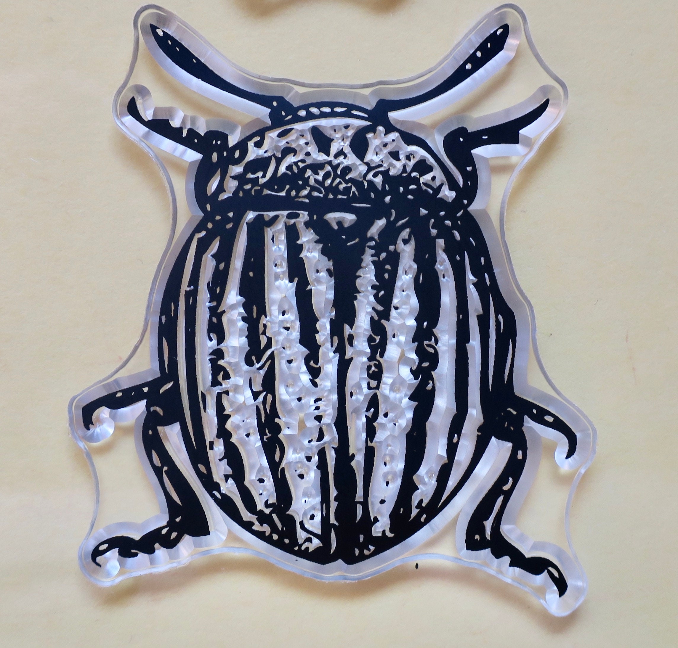 Large Bugs Clear Stamp Beetle Butterfly Bee Planner - Etsy