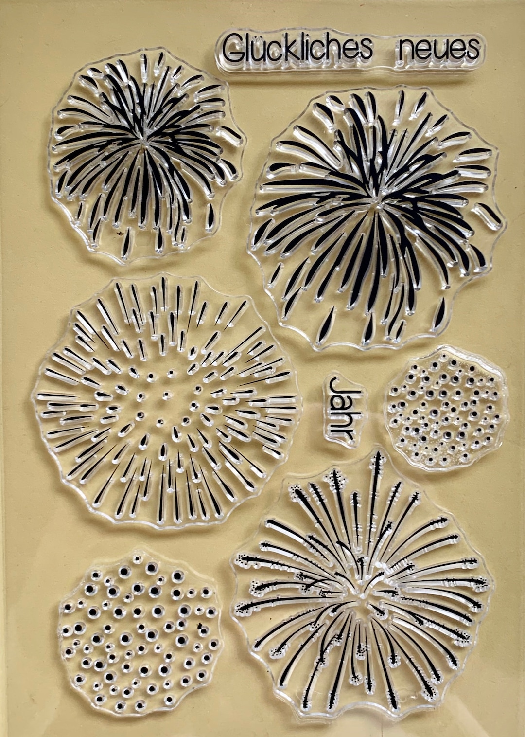 Fireworks Clear Silicone Stamps DIY Embossing Planner, Journal, Craft ...