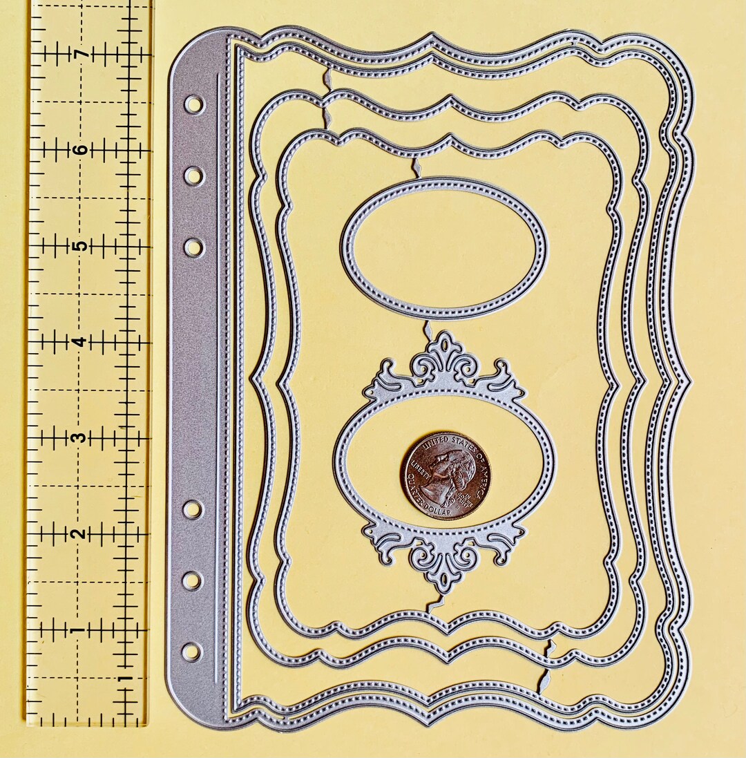 Book Shape Die Cutting Book Making Stencil Photo Album Embossing ...