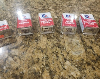 Mccormick Spice Jars - Etsy