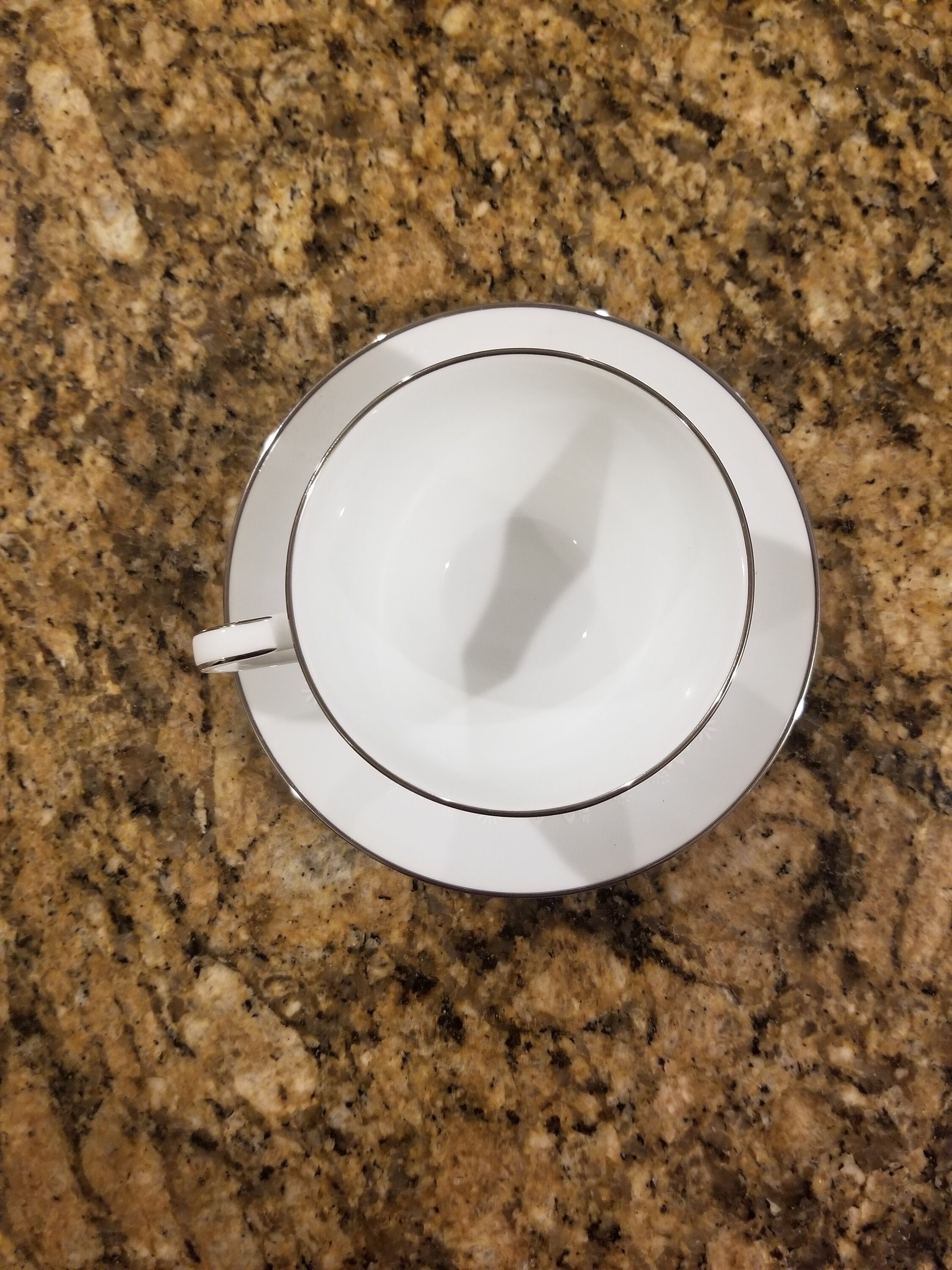 Vintage Kenmark Venetian Lace China Tea Cup and Saucer | Etsy