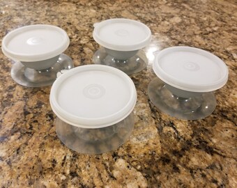 Tupperware Dessert Cups With Lids - Etsy