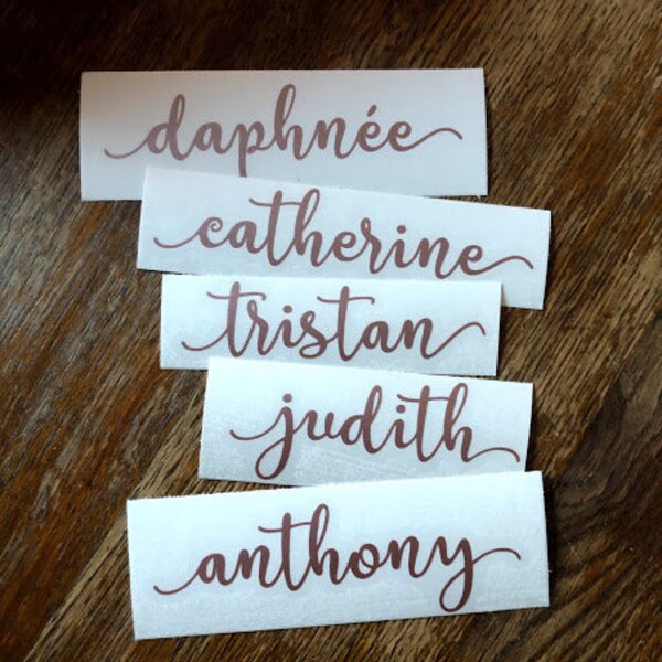 Cursive Font Cup - Etsy