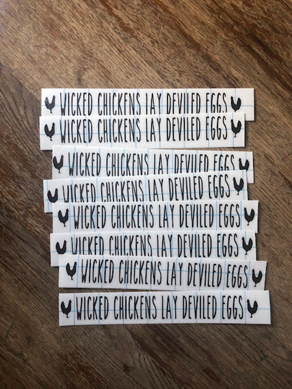 Egg Carton Decal Stickers Reusable Egg Holder Labels Farm - Etsy