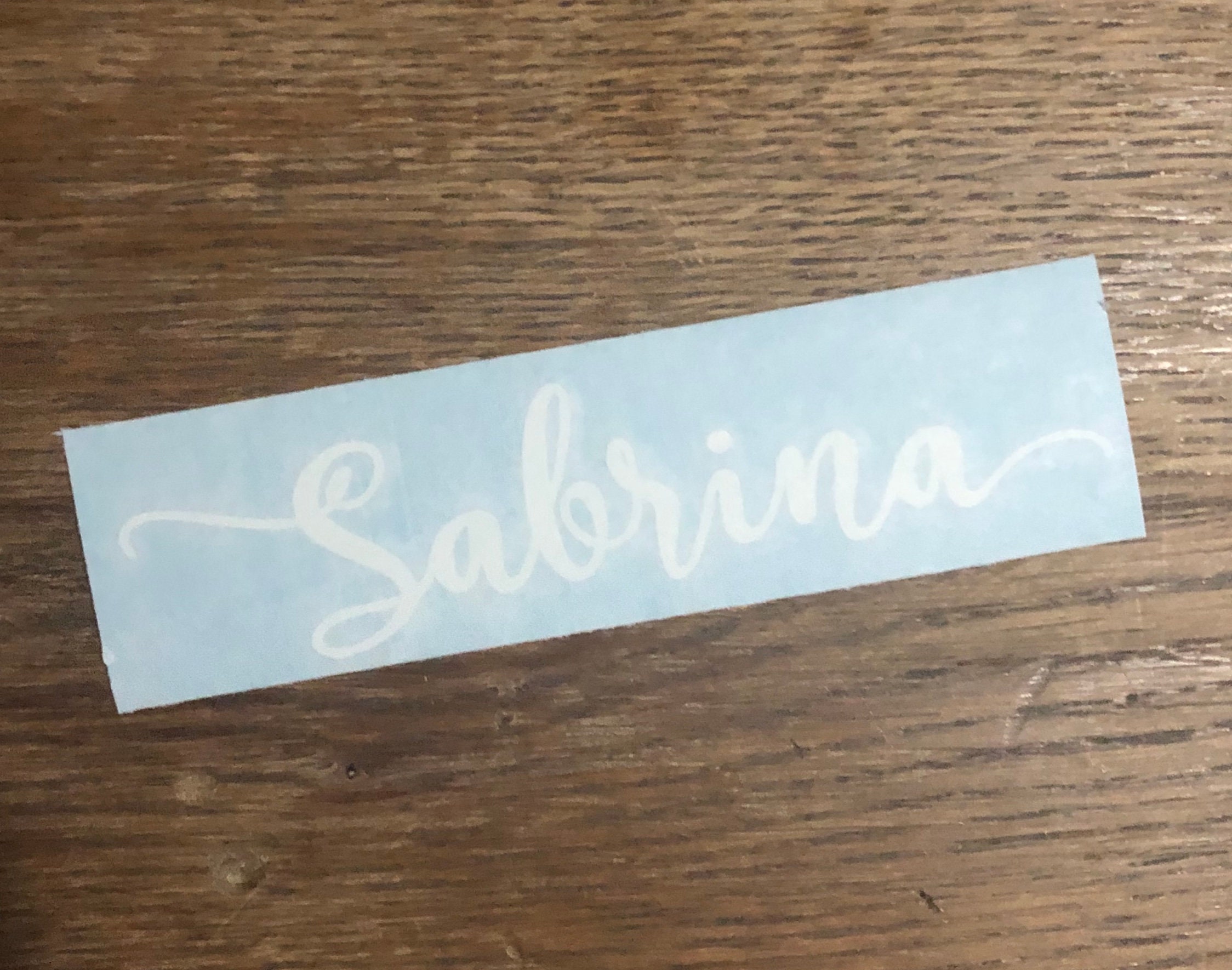 Catherine Name Decal Custom Name Personalized Name Decal - Etsy