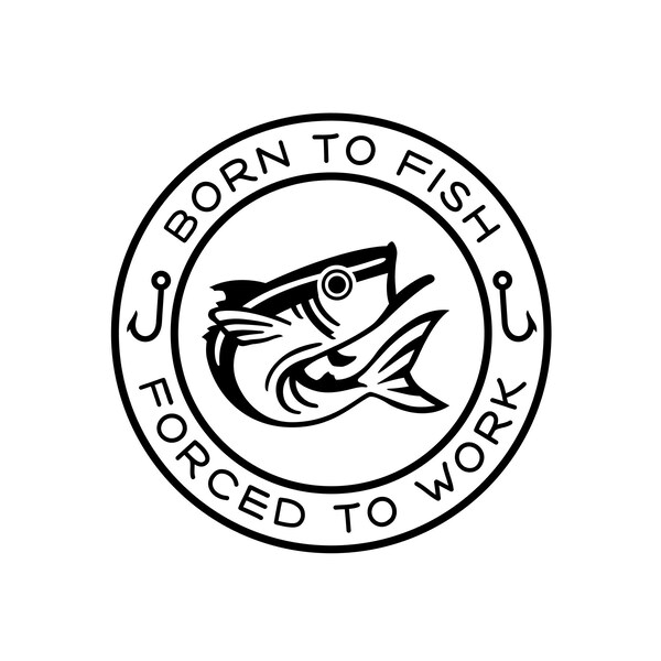 Born to Fish - Etsy