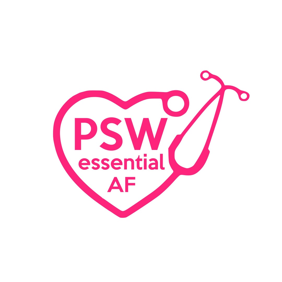 PSW Essential Af Decal Sticker Personal Support Worker Car - Etsy