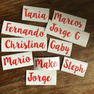Name Decal, Custom Name, Personalized Name Decal, Calligraphy Name ...