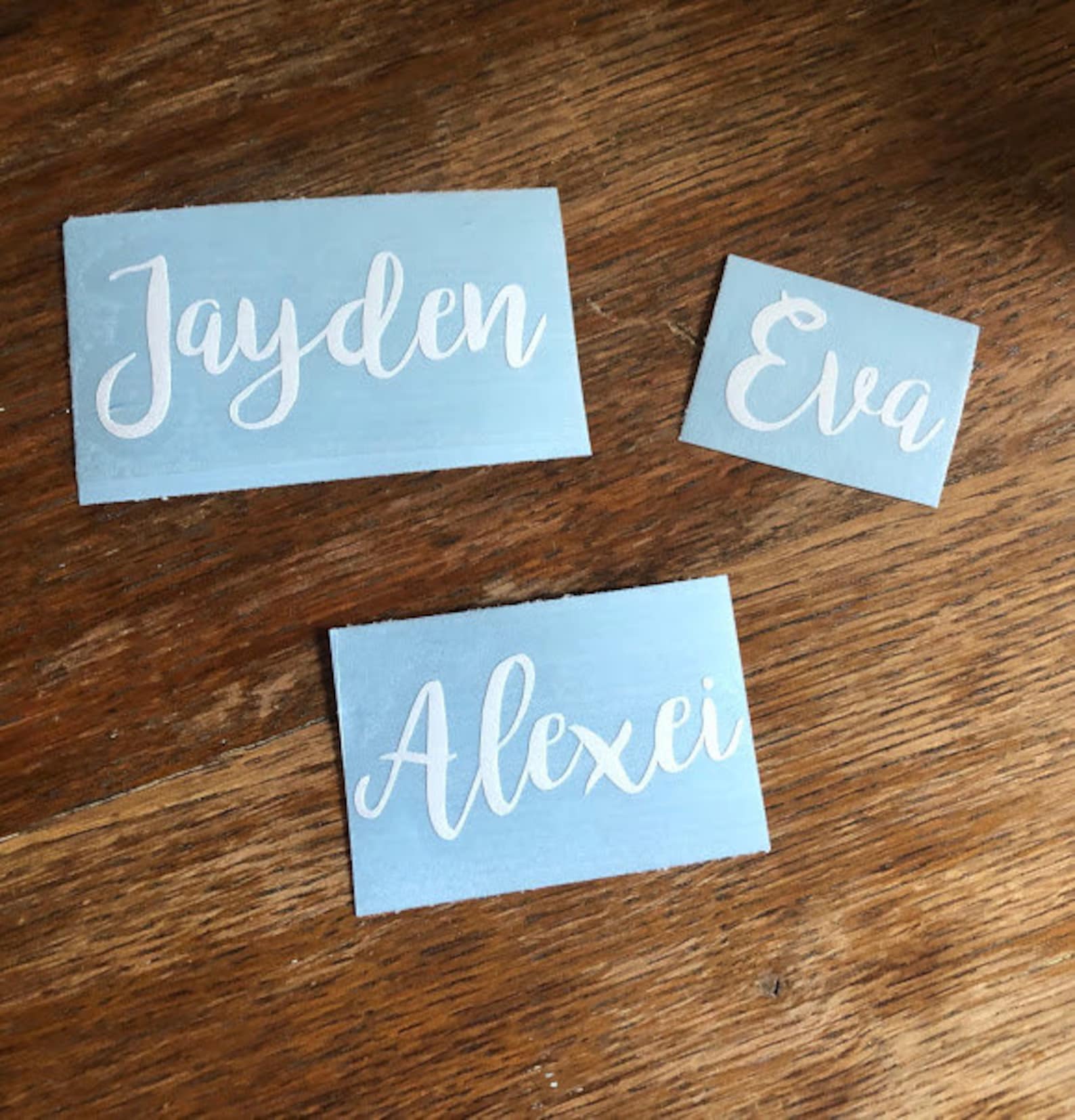 Name Decal Custom Name Personalized Name Decal Calligraphy | Etsy