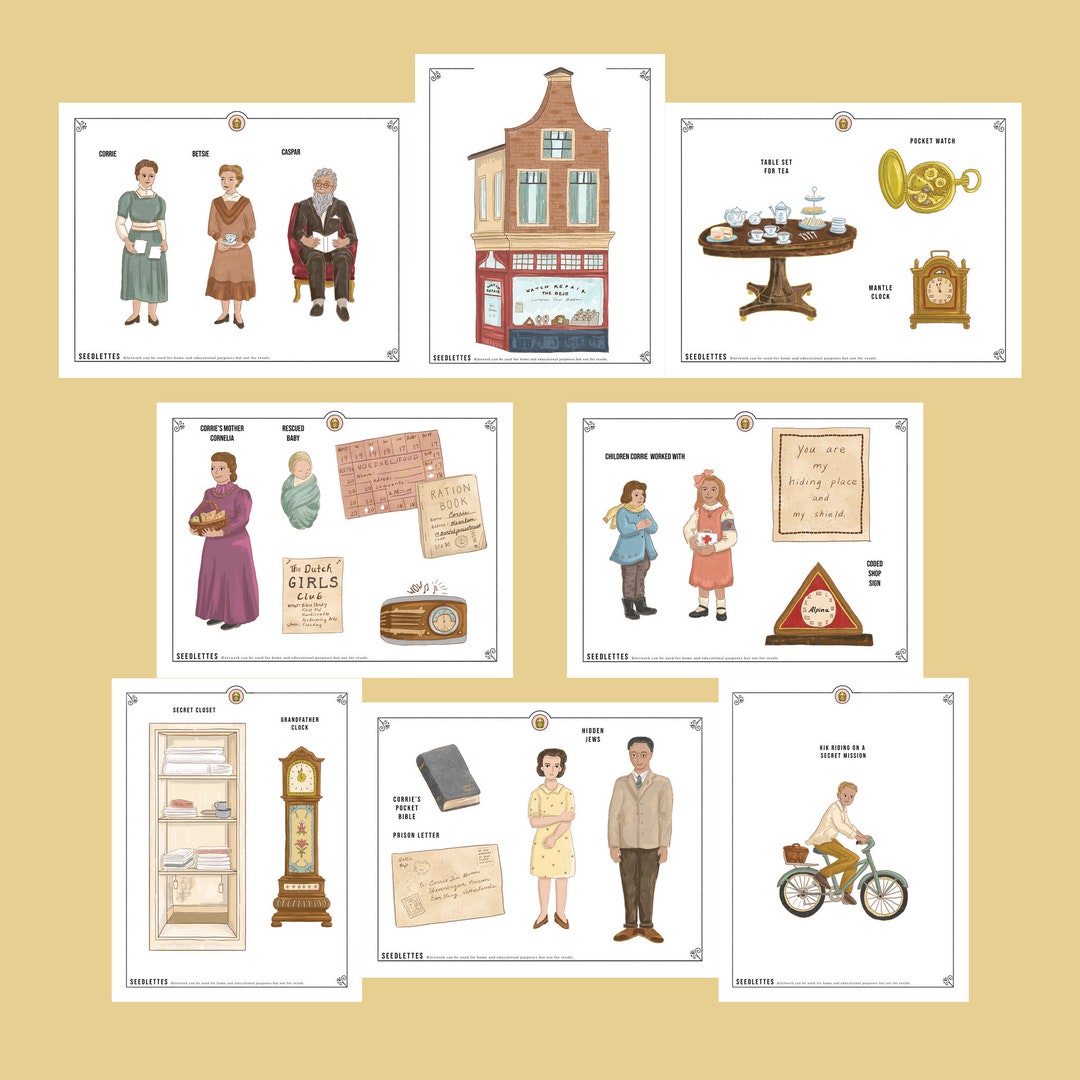 Corrie Ten Boom Paper Dolls Theater Printables - Etsy