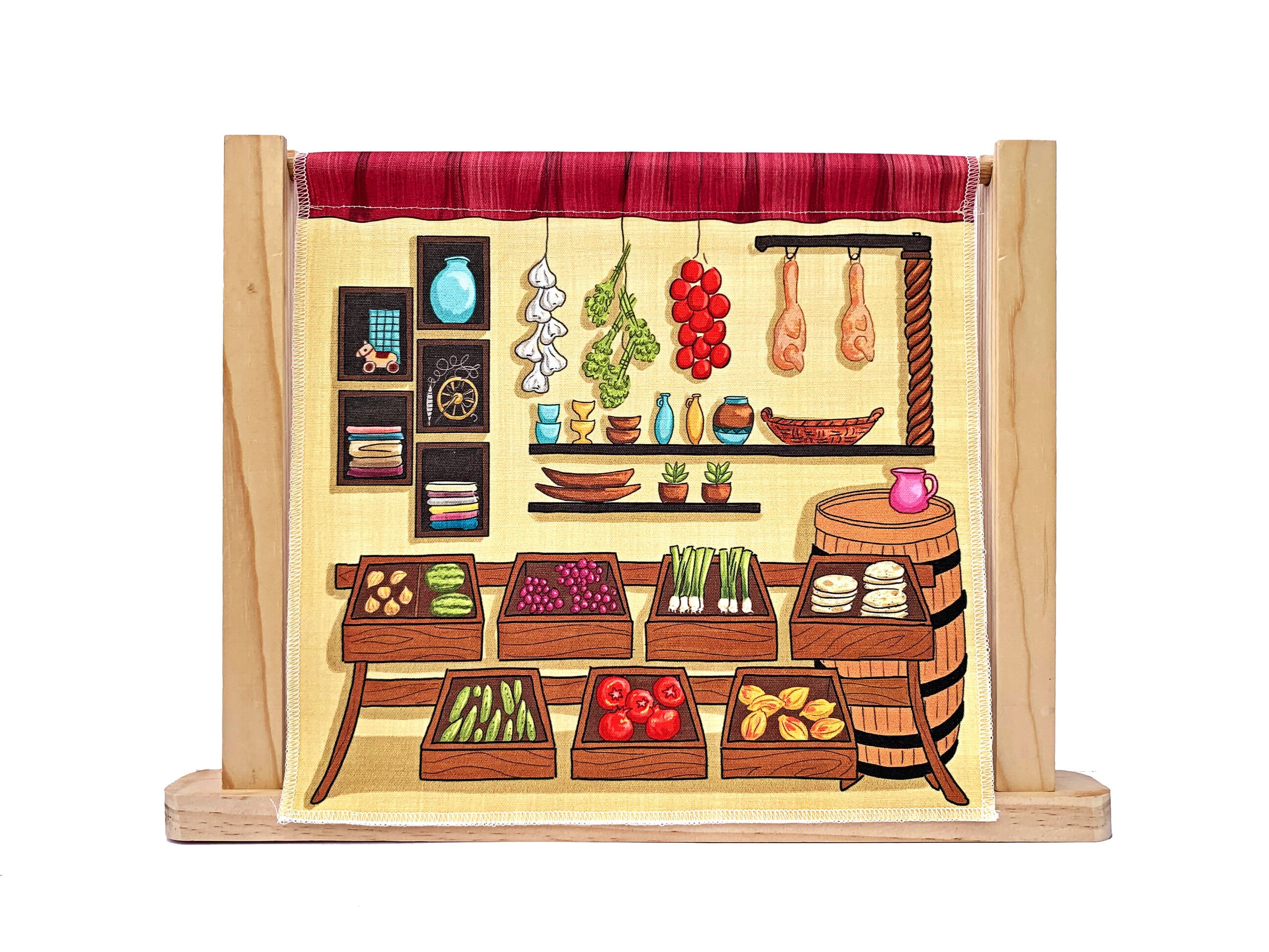 Apostles Bible Story Fabric Backdrop Set for Tabletop Theater - Etsy