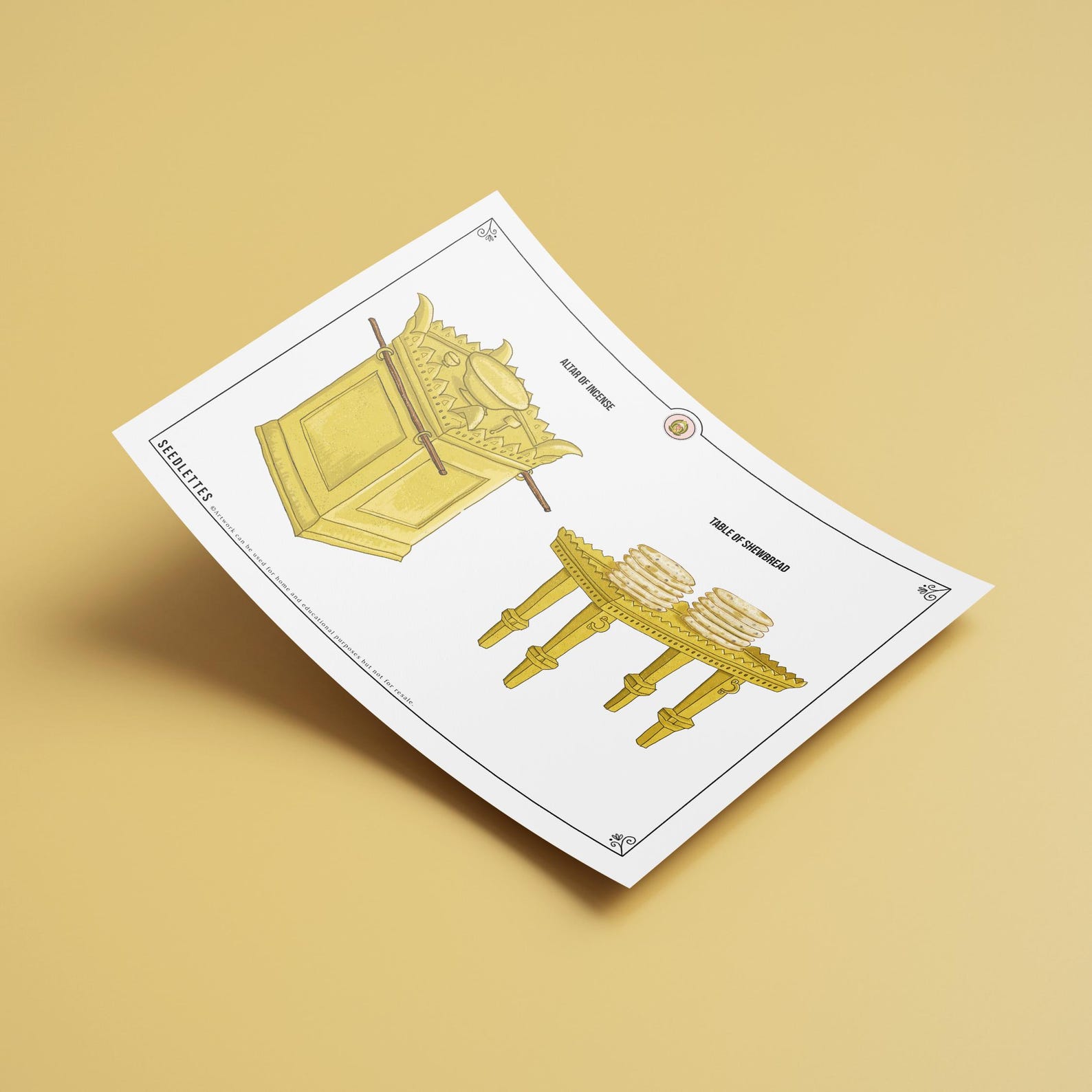 Tabernacle Story Printables Set - Etsy