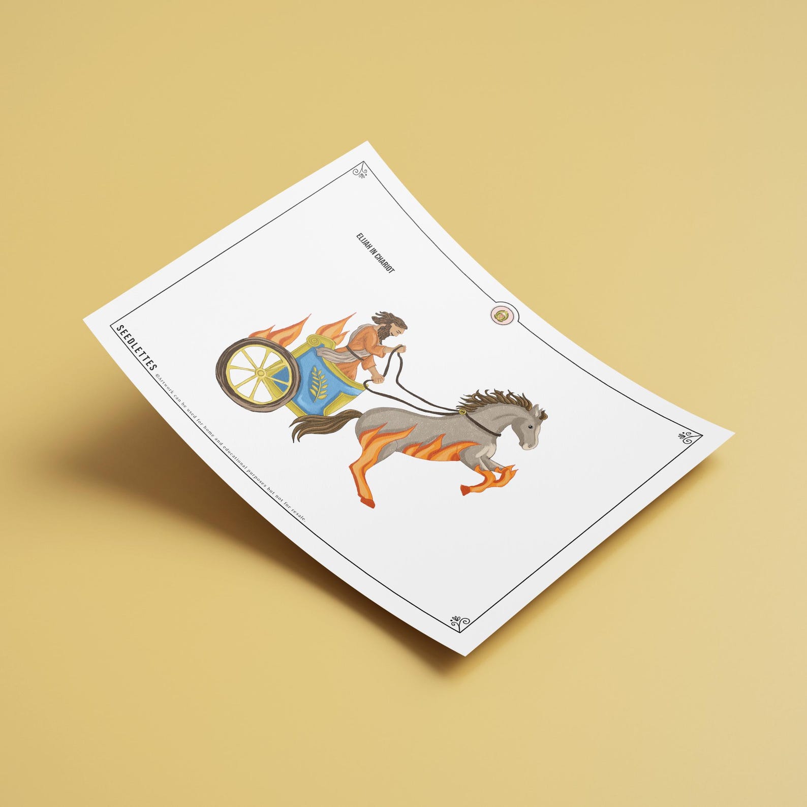 Elijah & Elisha Bible Story Printables Set - Etsy