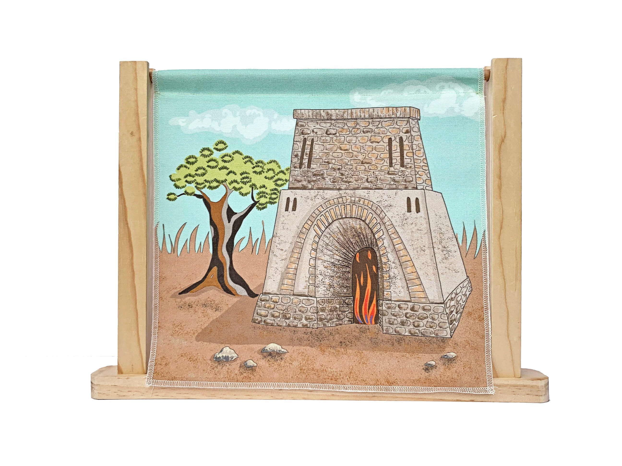 Daniel Bible Story Fabric Backdrop Set for Tabletop Theater - Etsy