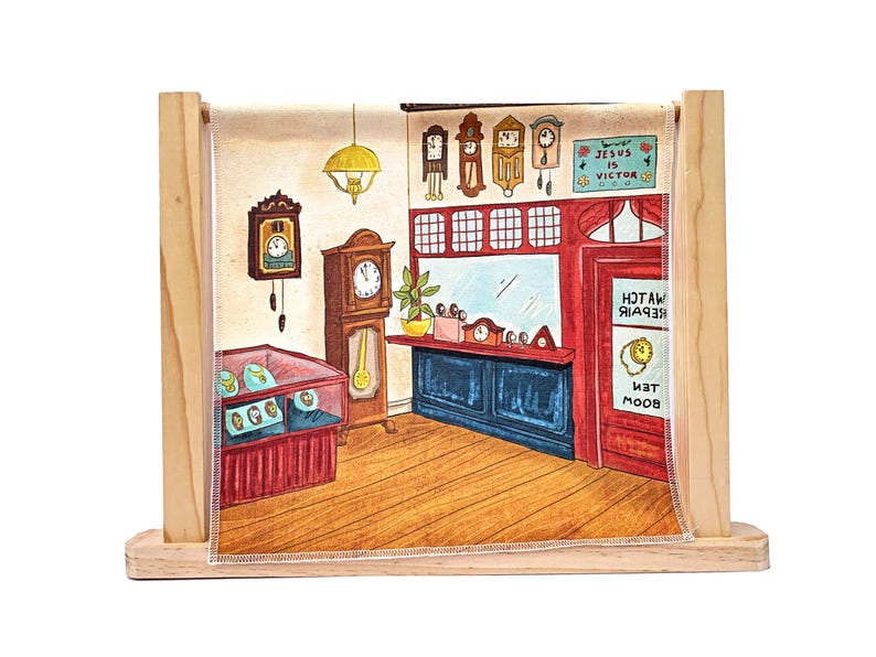 Story Backdrops for Wood Theater Frame not Included Pick From Selection ...