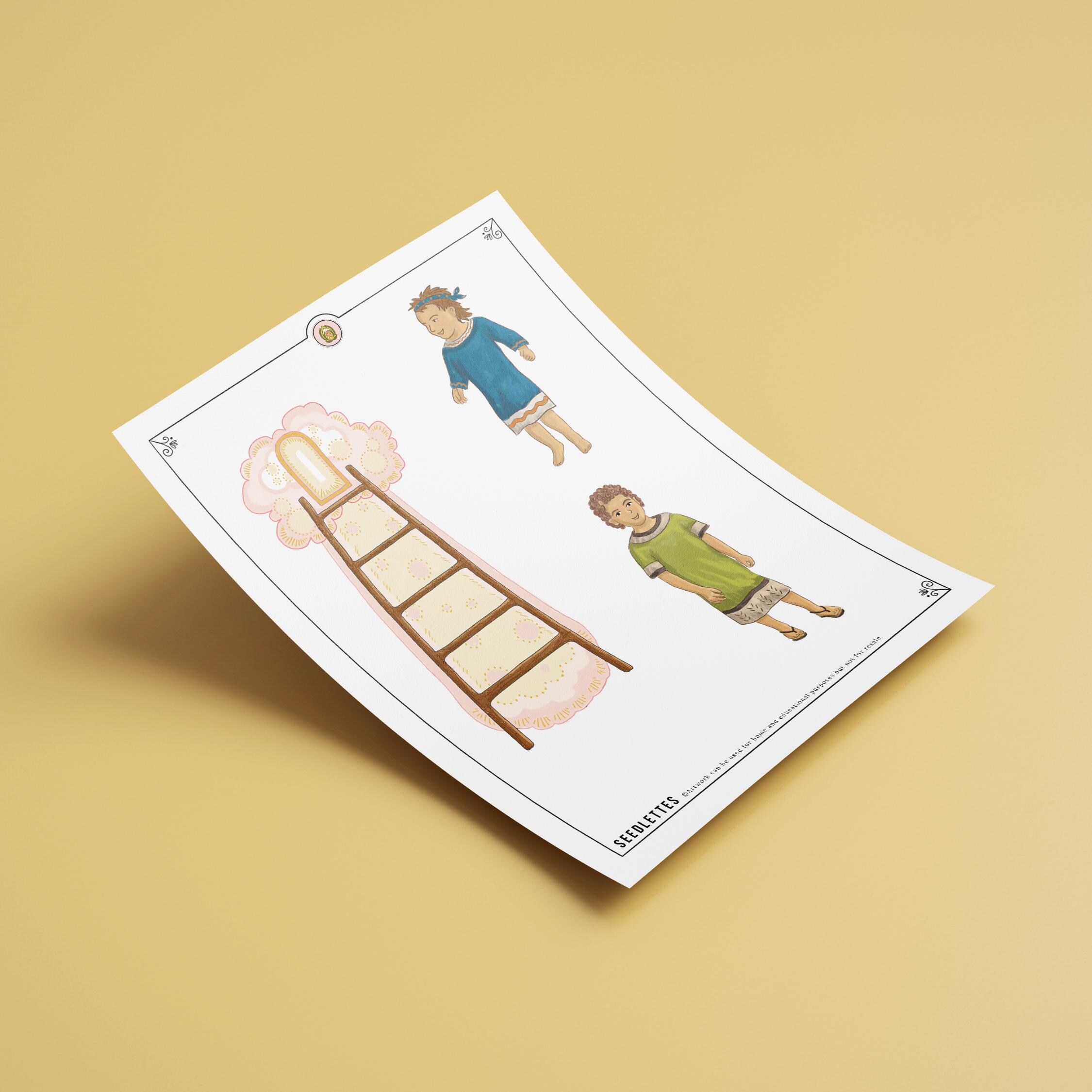 Issac & Jacob Bible Story Printables Set - Etsy
