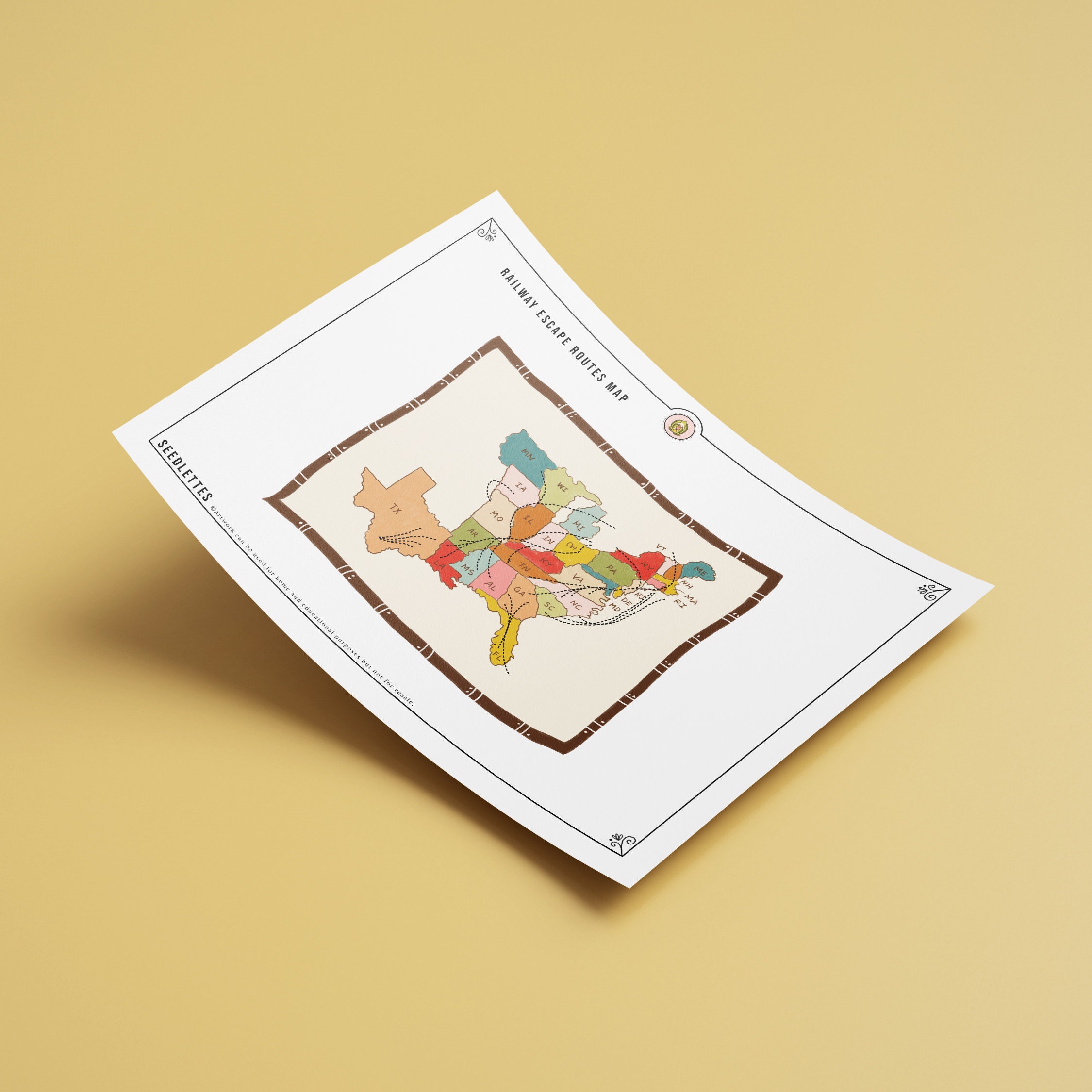 Harriet Tubman Paper Dolls Theater Printables - Etsy