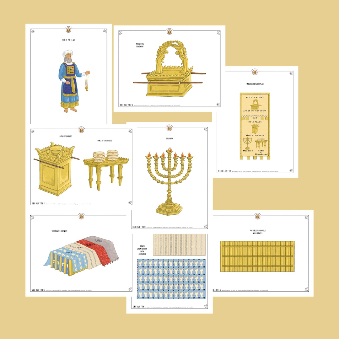 Tabernacle Story Printables Set - Etsy